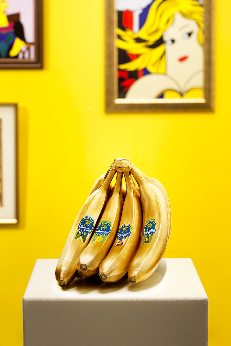 Bollini artistici delle banane Chiquita | Capolavori di gusto ...
